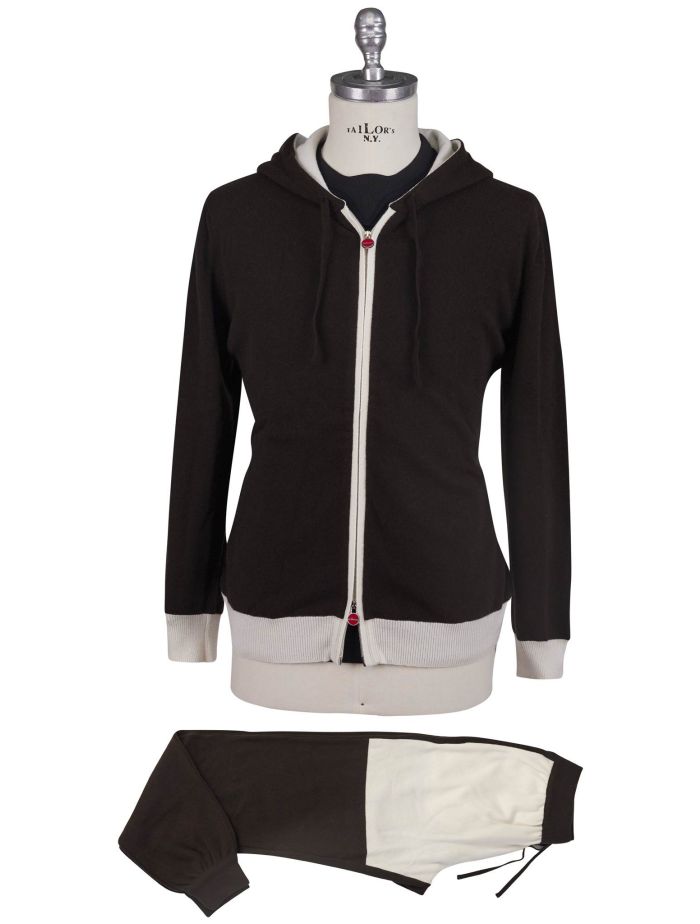 Kiton Black Cashmere Tracksuit | IsuiT