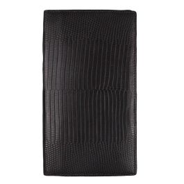 Zilli Brown Leather Lizard Document Holder | IsuiT