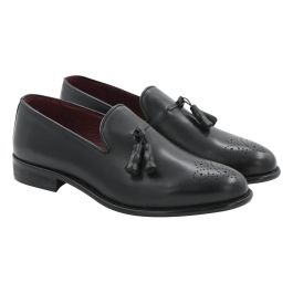 Fefè Black Leather Dress Shoes | IsuiT