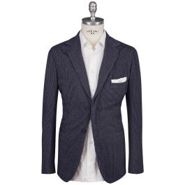 Kiton Knt Blue Cashmere Cotton Suit | IsuiT