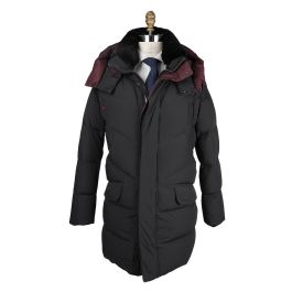 Kiton Blue Pa Ea Beaver Fur Collar Coat | IsuiT