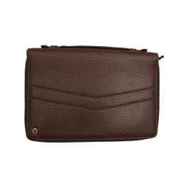 Kiton Brown Leather Pochette | IsuiT