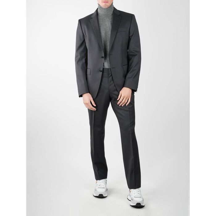 Boss Gray Virgin Wool Suit | IsuiT