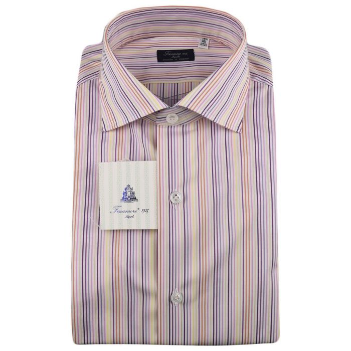 Finamore Multicolor Cotton Shirt | IsuiT