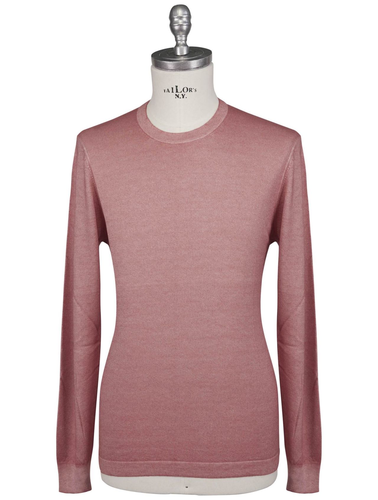 Gran Sasso Pink Cashmere Sweater Crewneck | IsuiT