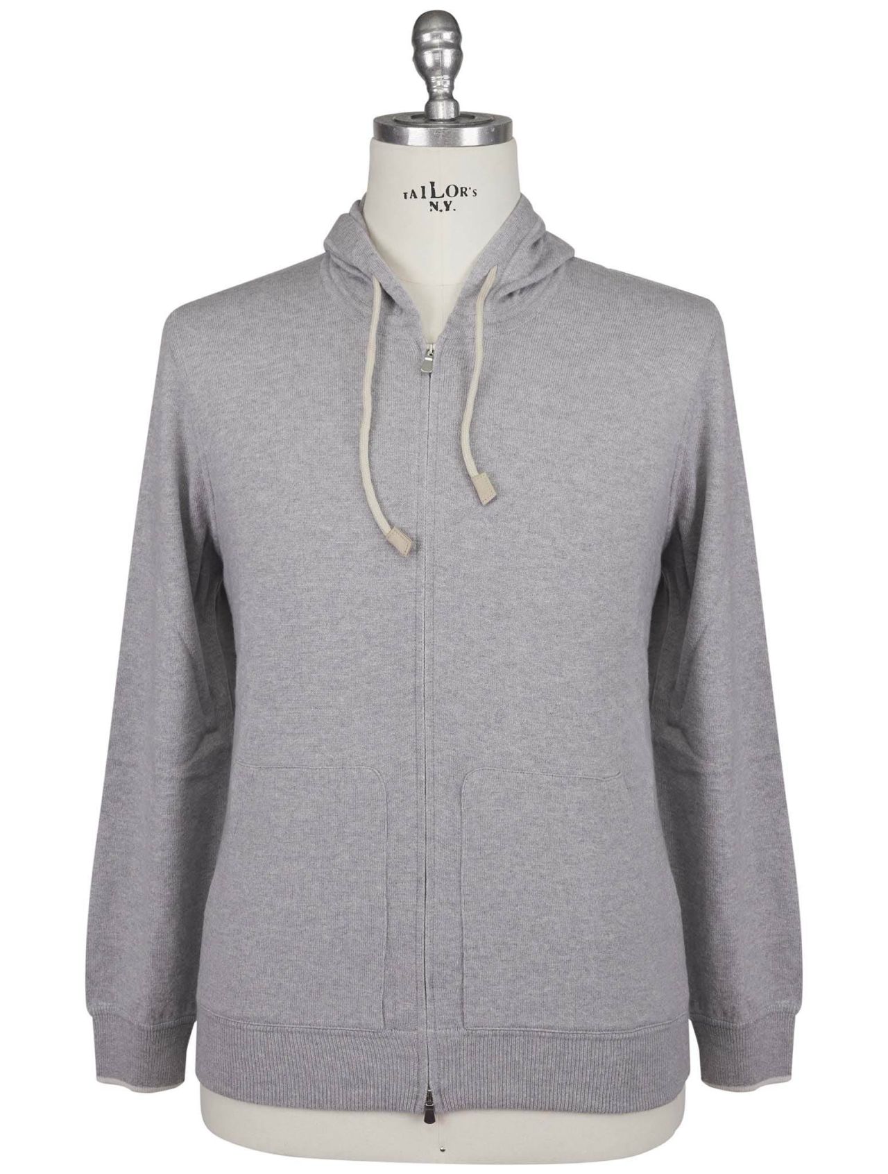 Gran Sasso Gray Virgin Wool Viscose Cashmere Tracksuit | IsuiT