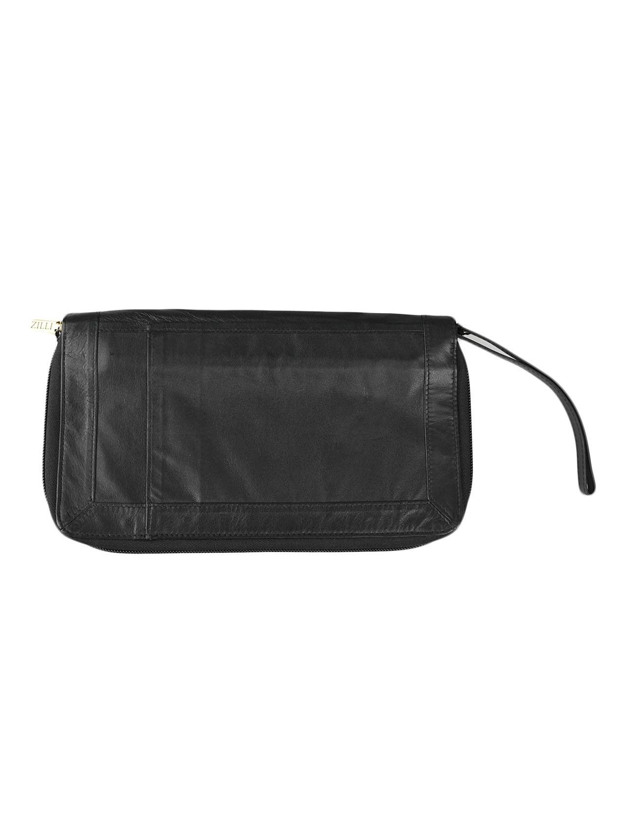 Zilli Black Leather Wallet | IsuiT