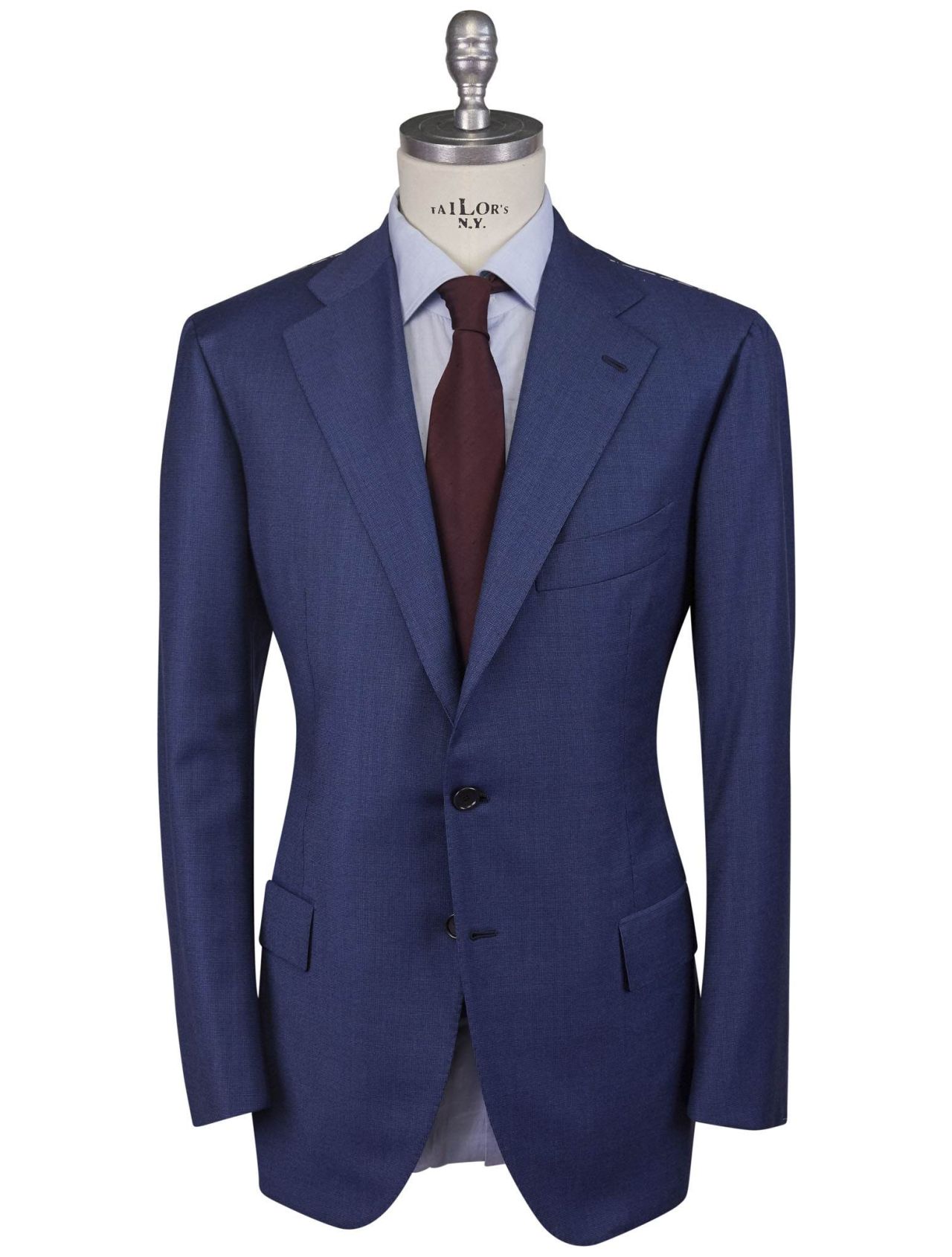 Cesare Attolini Blue Wool Cashmere Suit | IsuiT
