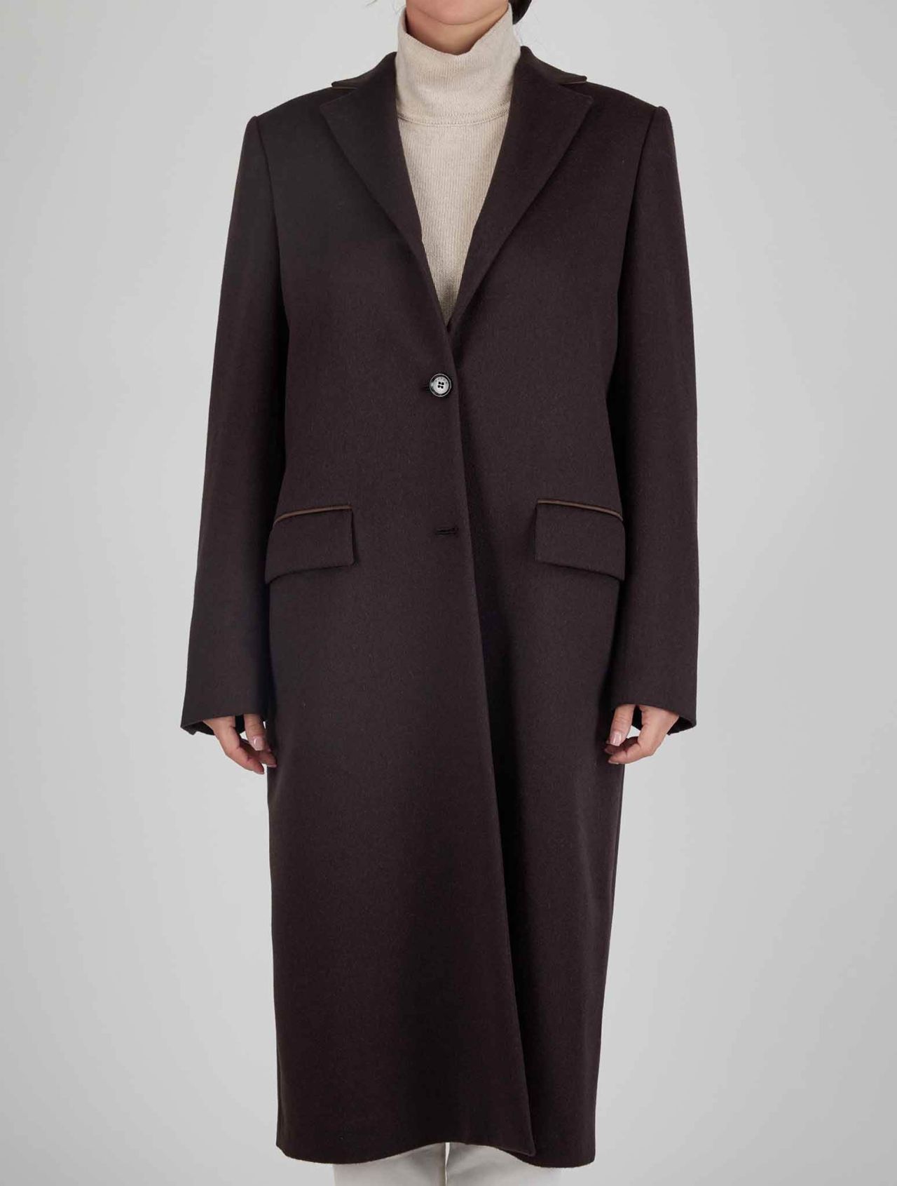 Kiton Brown Cashmere Overcoat | IsuiT