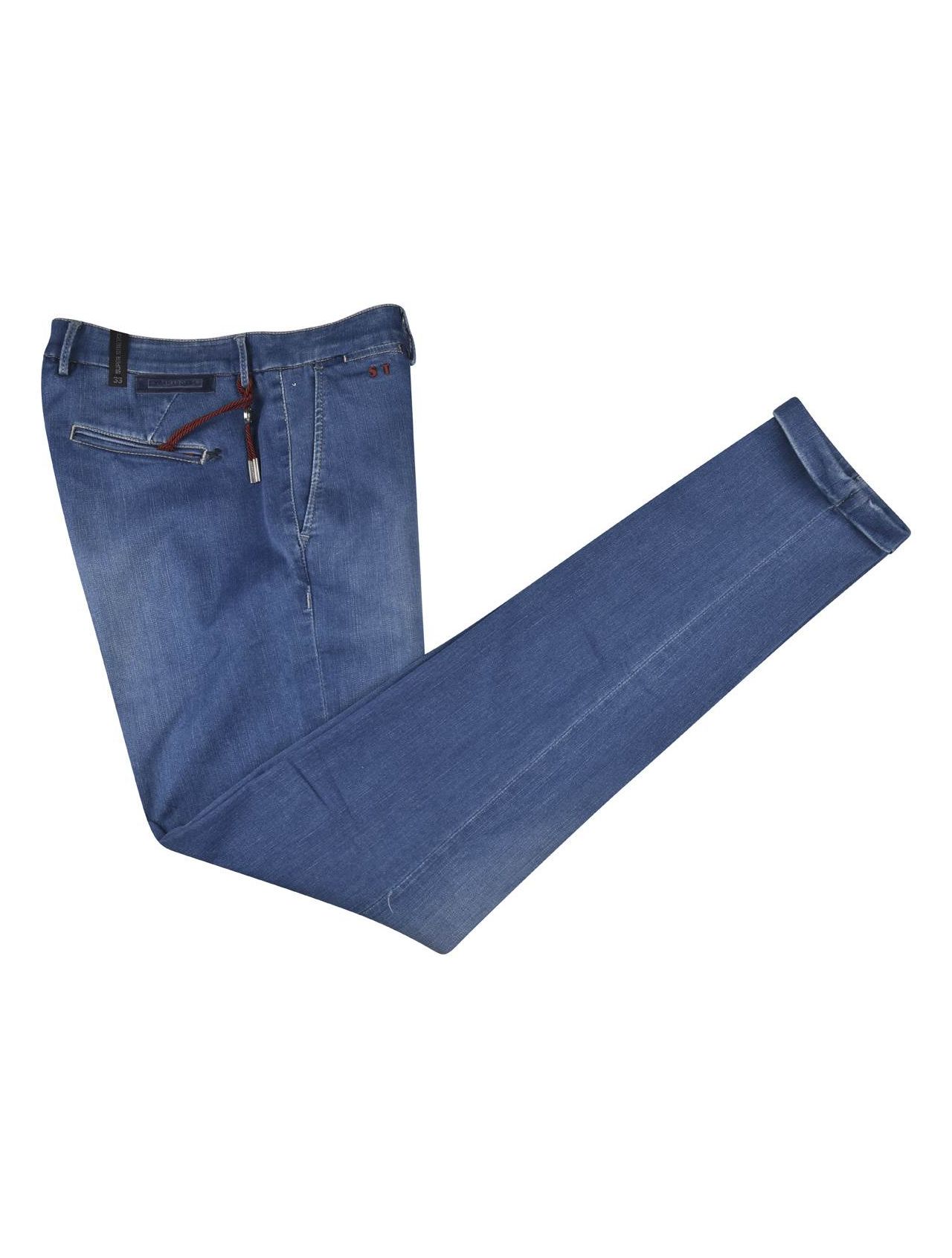 Sartoria Tramarossa Blue Cotton Pl Ea Jeans | IsuiT