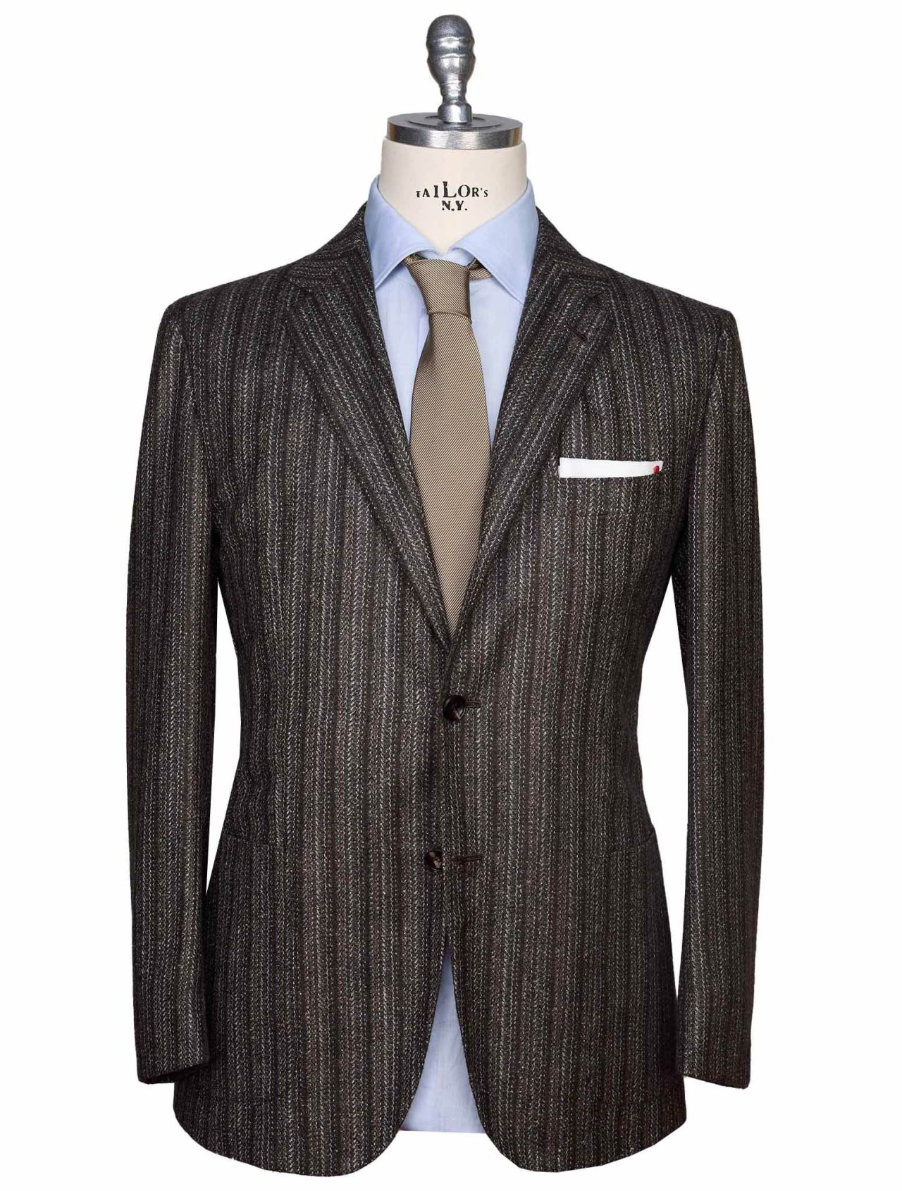 Kiton Multicolor Cashmere Blazer | IsuiT