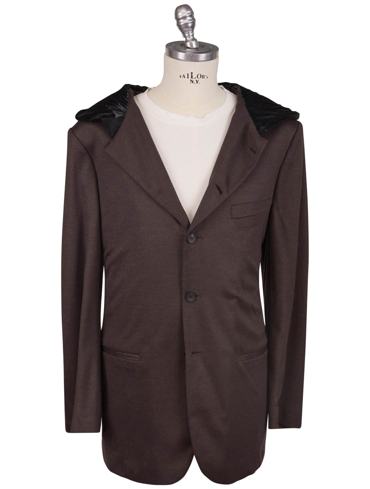 Kiton Knt Brown Wool Coat | IsuiT