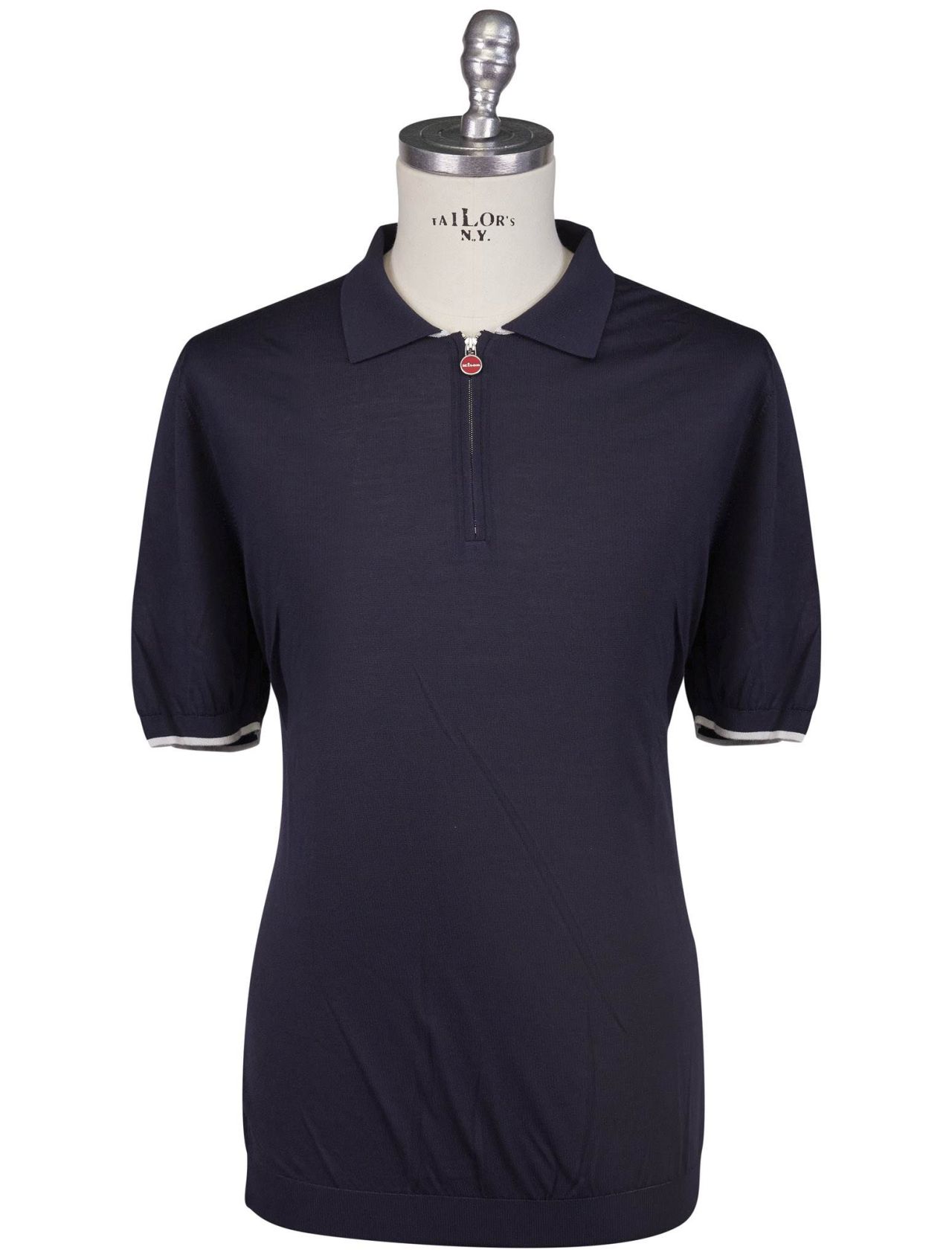 Kiton Blue Silk Polo | IsuiT