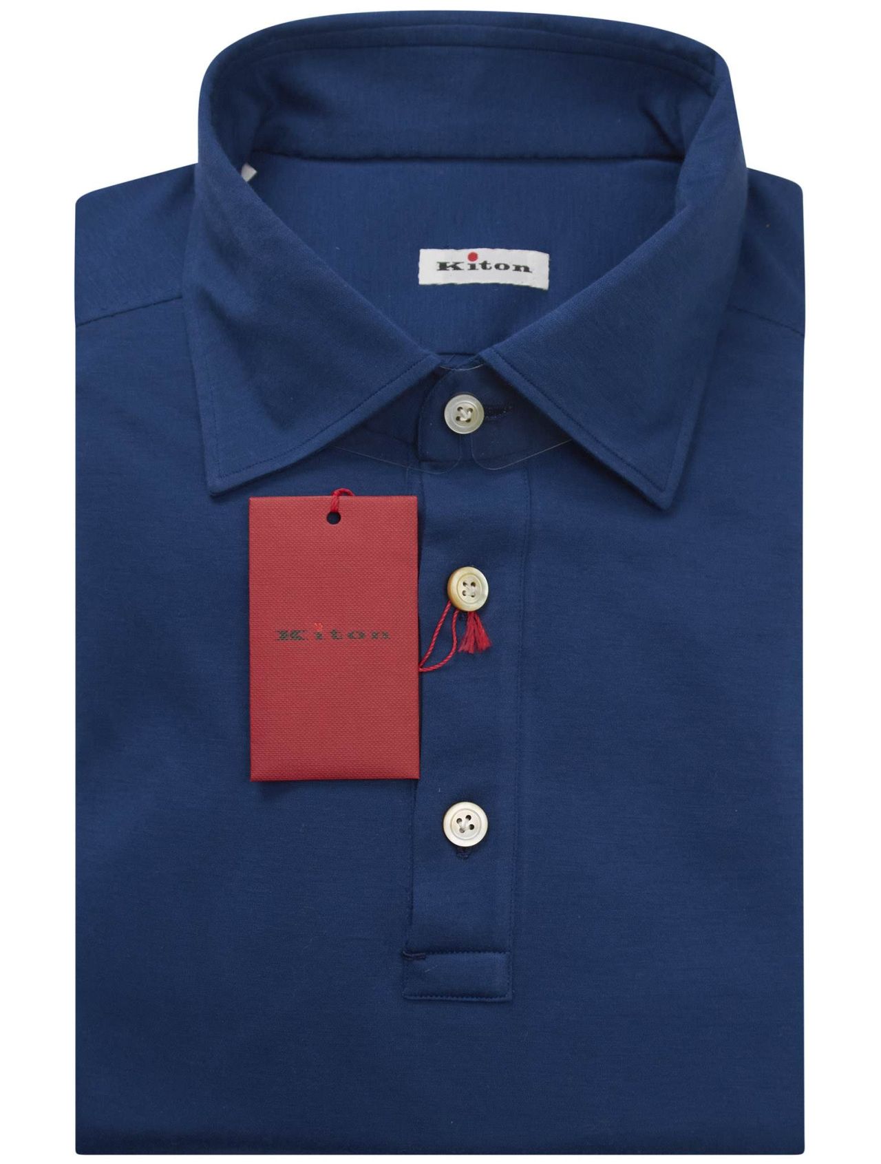 Kiton Blue Cotton Shirt | IsuiT