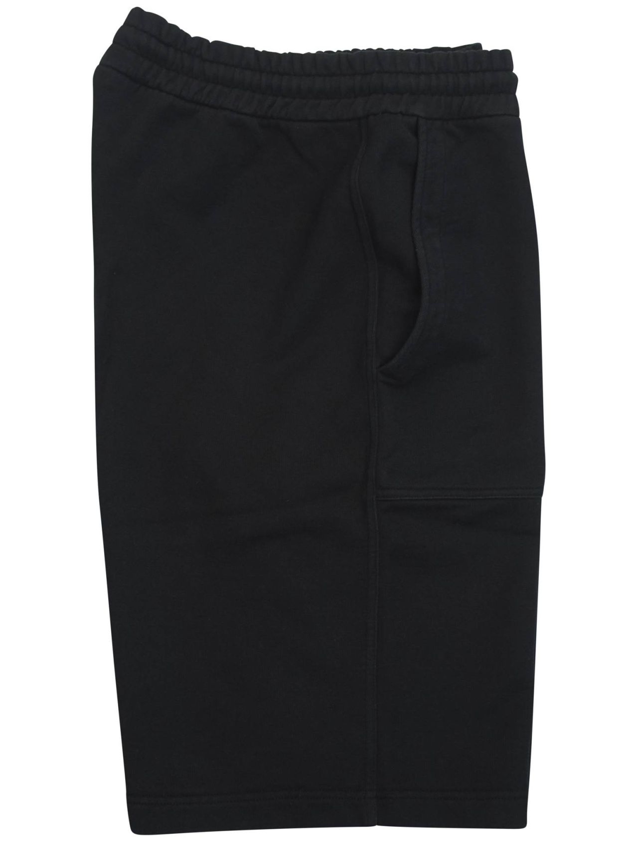 Kiton Black Cotton Short Pants | IsuiT