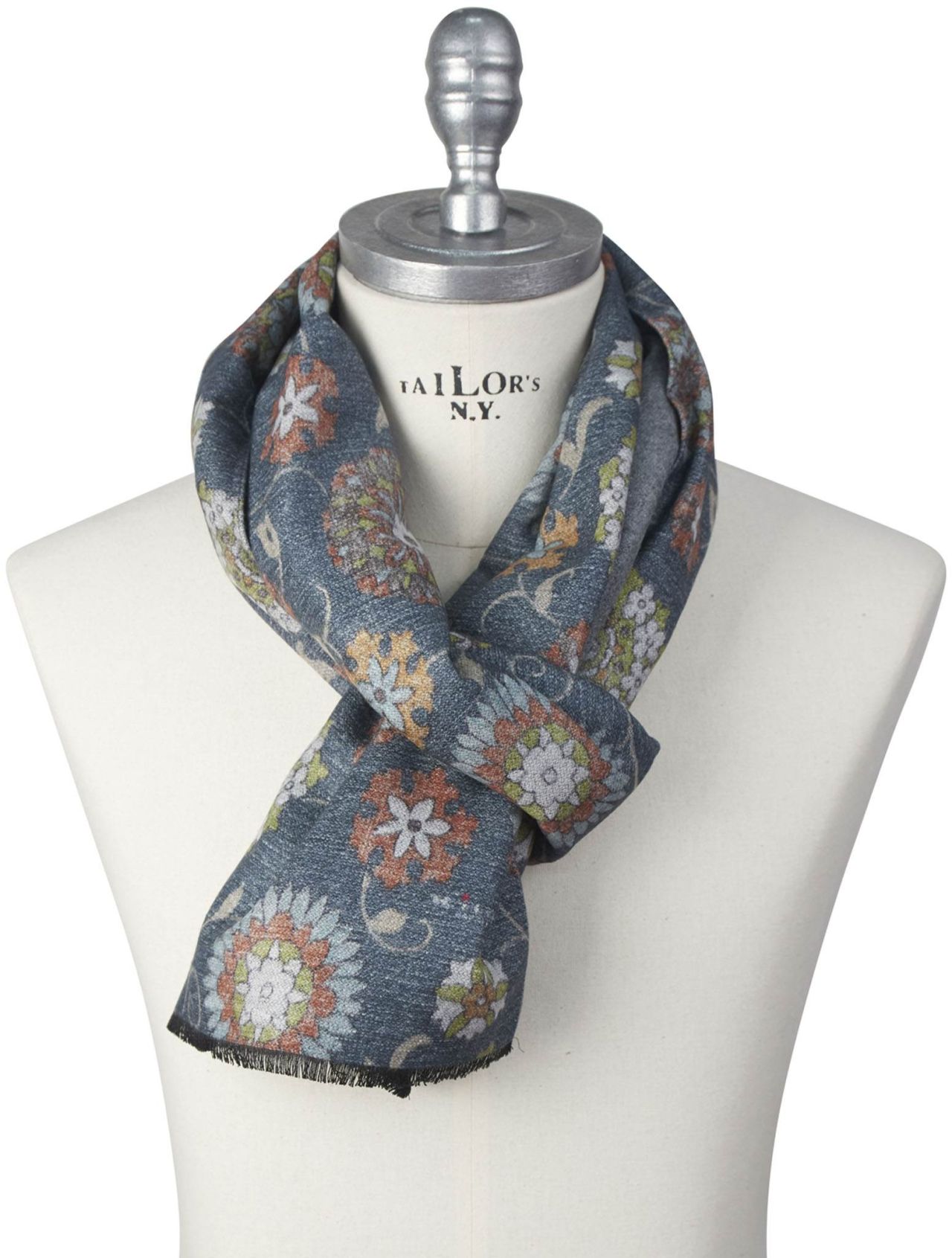 Kiton Multicolor Silk Scarf | IsuiT
