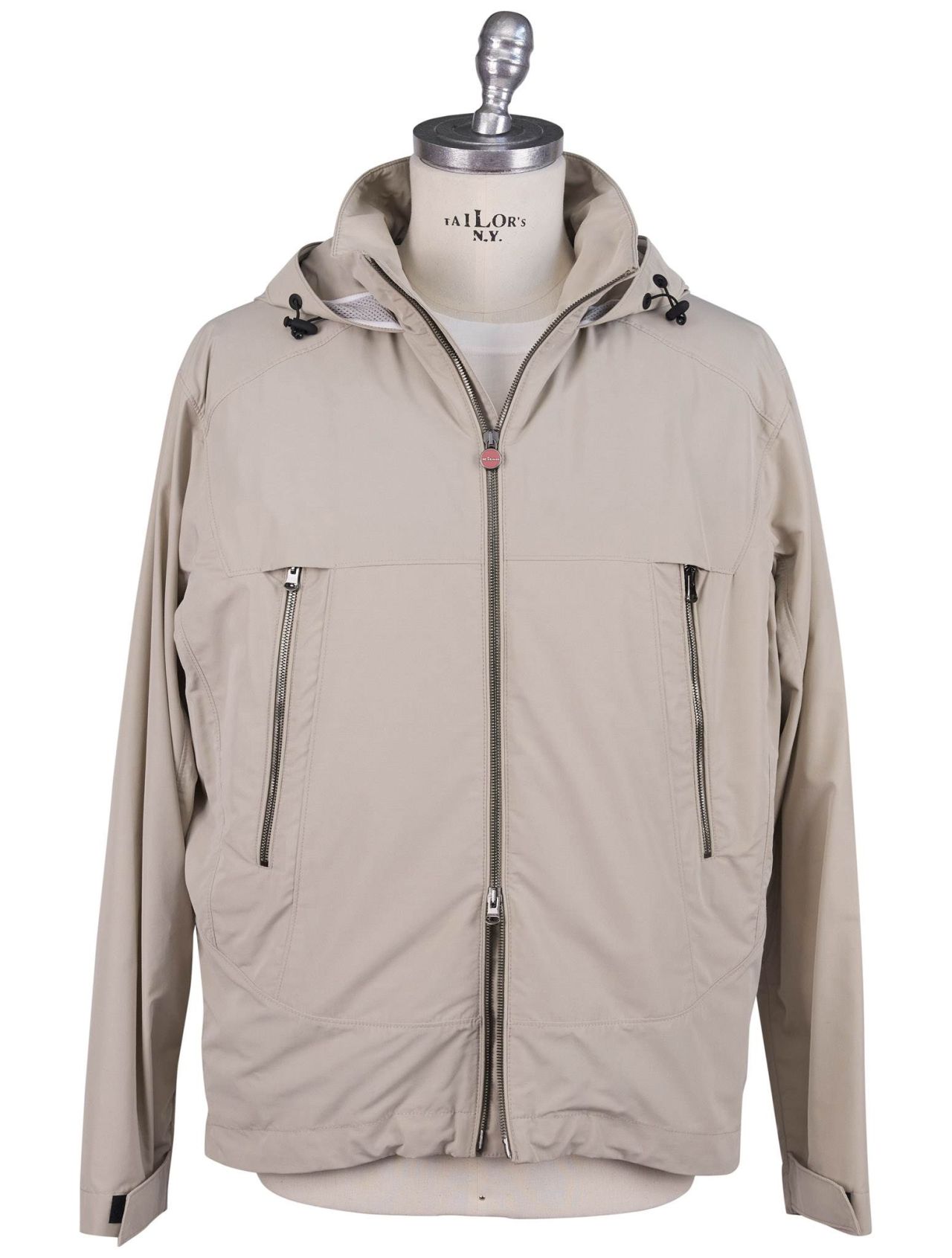 Kiton Gray Pa Wool Silk Coat | IsuiT